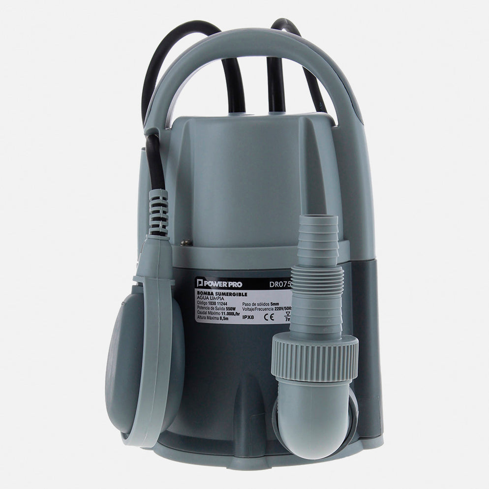 Bomba Sumergible Agua Limpia 0,75HP POWERPRO DR075 — Vielco